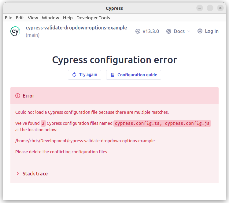 How I Fixed We Ve Found 2 Cypress Configuration Files Named Cypress